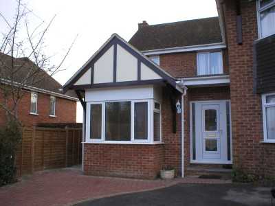 Porch/Bay Window Extension and Period Roof Extension - Builders in ...